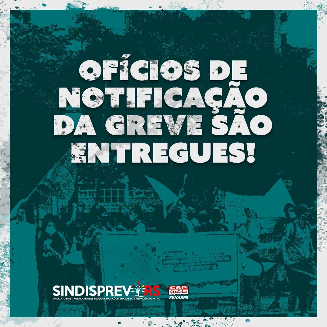 É GREVE! – Sindisprevrs